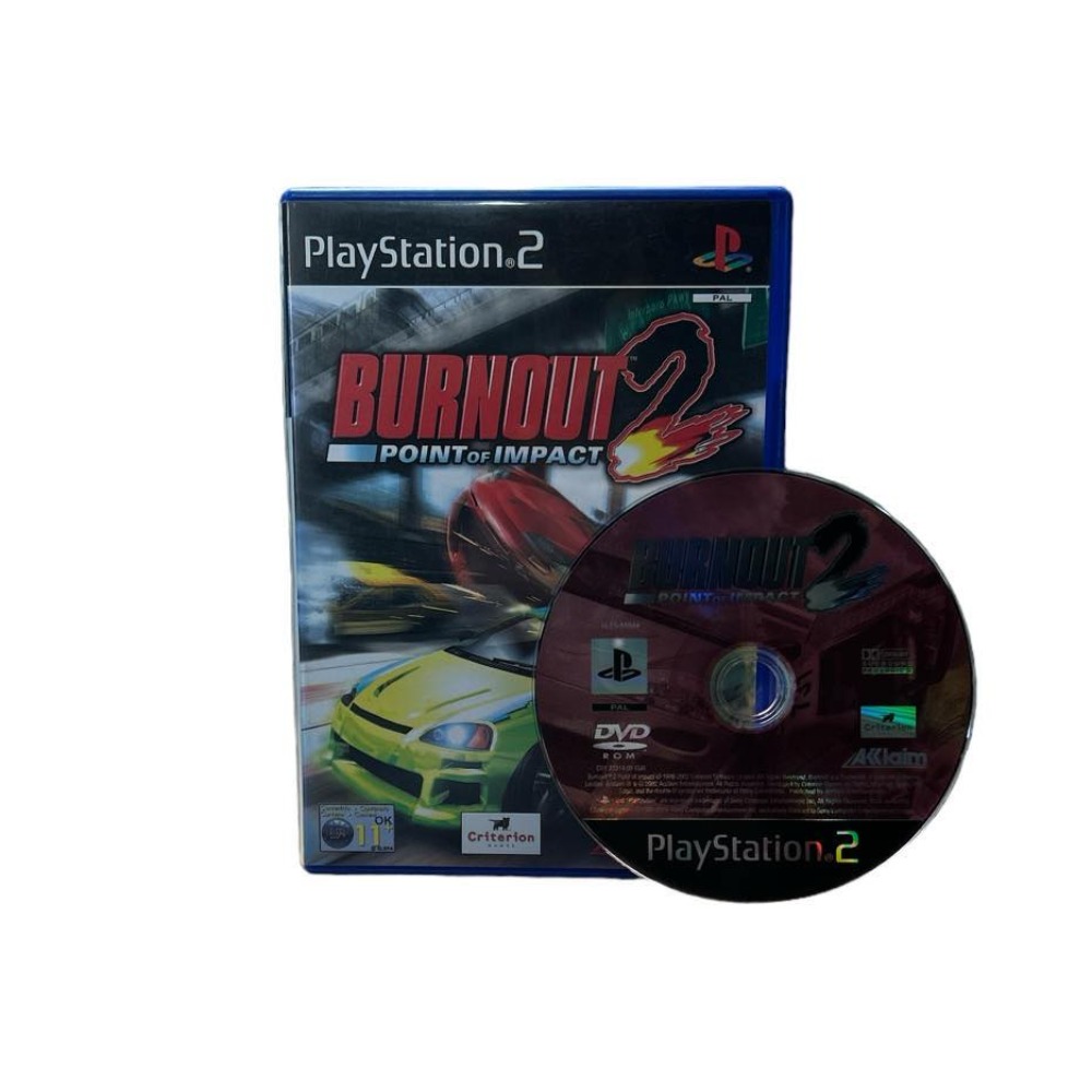 Pre-owned Burnout 2: Point of Impact - PS2 Game - Own4Less